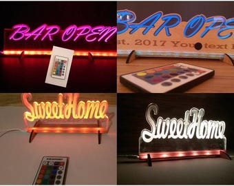 Custom neon sign | Etsy