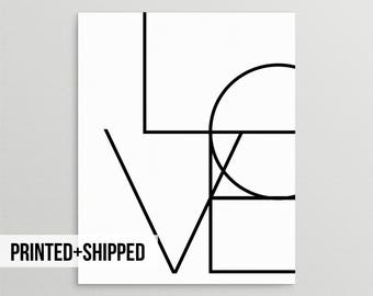 Love print | Etsy
