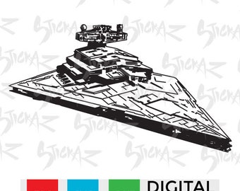 Star destroyer | Etsy