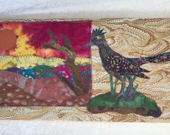 Roadrunner painting | Etsy