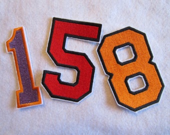 Varsity applique | Etsy