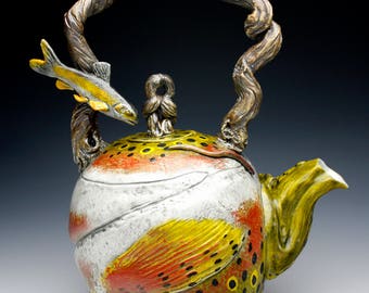 Fish teapot | Etsy