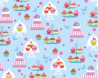 Cupcake fabric | Etsy