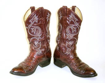 Mens cowboy boots | Etsy