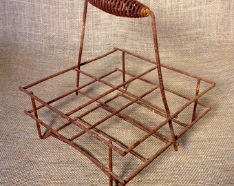 Milk bottle carrier | Etsy