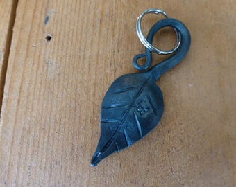 Leaf key chain | Etsy