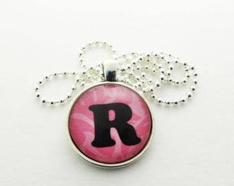 Letter r necklace | Etsy