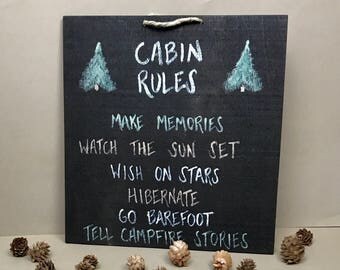 Cabin decor | Etsy
