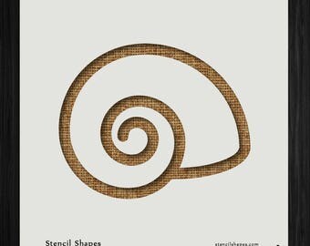 Shell stencils | Etsy