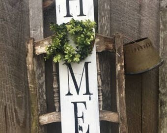 Vertical sign | Etsy