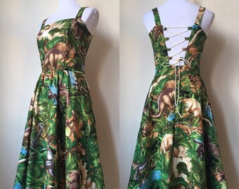Jungle dress | Etsy