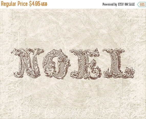 40% OFF SALE Digital Download Antique Christmas Vintage Noel