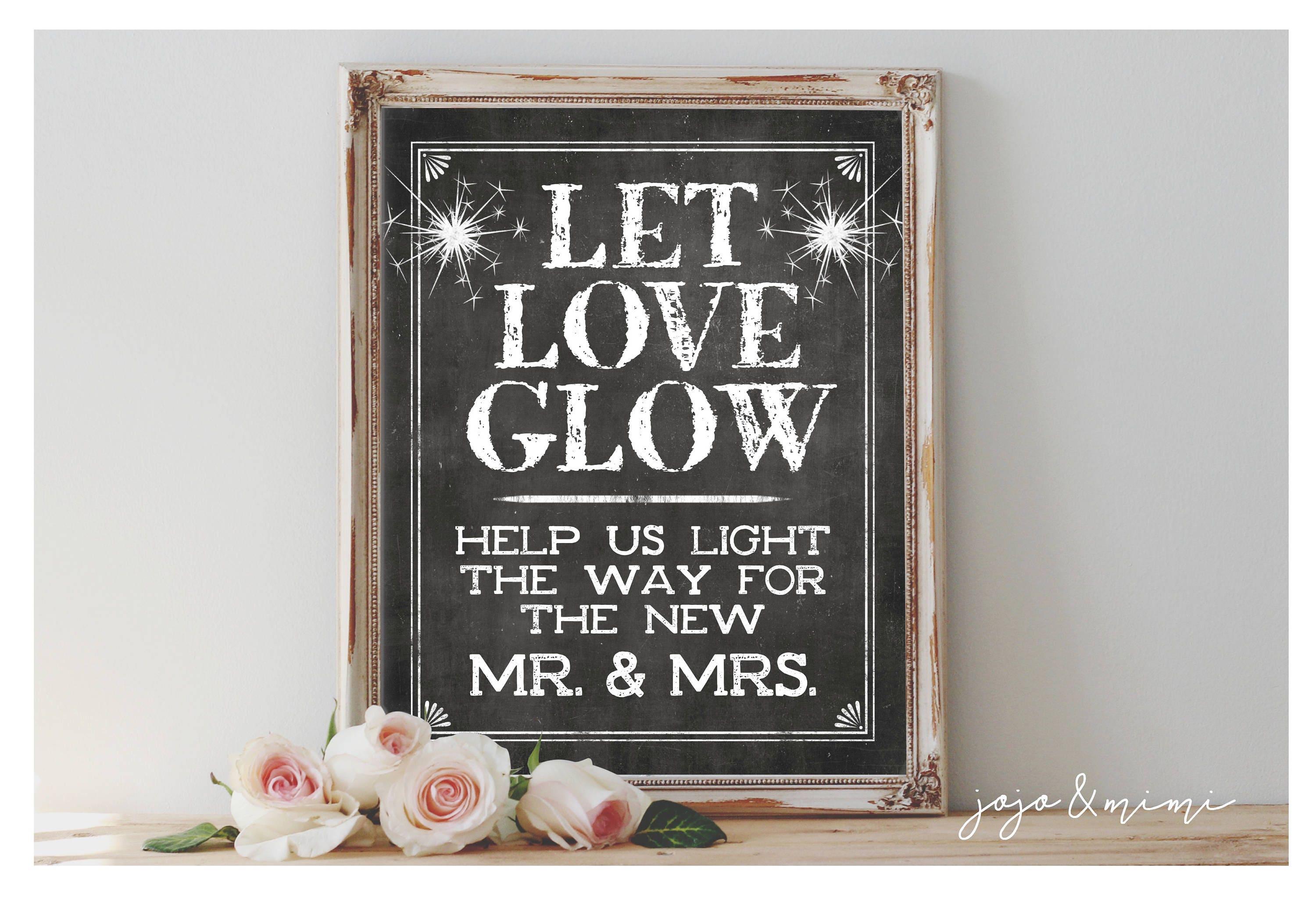 INSTANT 'Let Love Glow Light the way for the new Mr. and