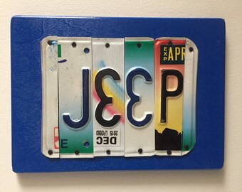 Jeep license plate | Etsy