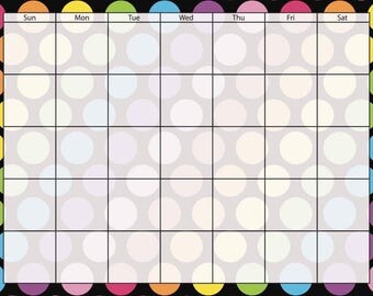 Reusable calendar | Etsy