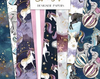 Instant Hand Drawn Clip Arts Digital Papers & by Bloomsical