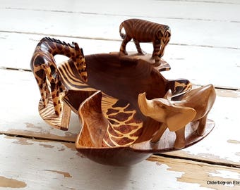 African wooden box | Etsy