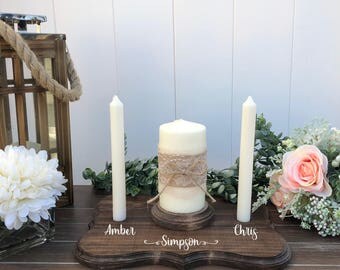 Unity candle set | Etsy