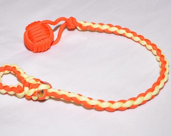 Tropical Beach Monkey Fist Key Fob 9 Colors