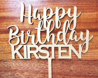 Birthday cake sign | Etsy