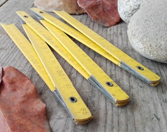 Vintage wooden ruler | Etsy