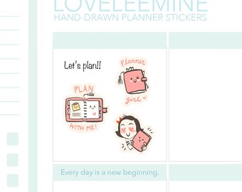 CoCo Sad Days One of Those Days Planner Stickers