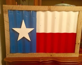 Framed texas flag | Etsy