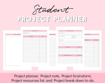 Planner template | Etsy