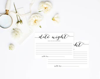 Printable Date Night Cards Date Night Ideas Card Date Jar