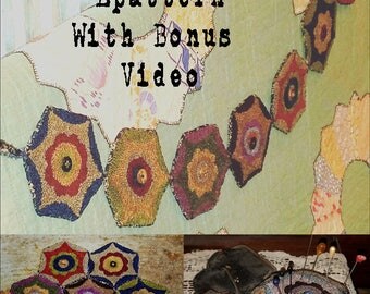 Primitive Punch Needle Needlepunch Rug Hooking Hooked Fox