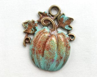 Turquoise pumpkin | Etsy