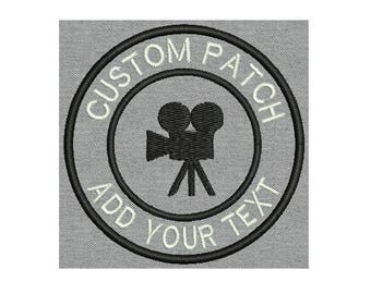 Custom Embroidered Patch Golf circle patch Personalize it