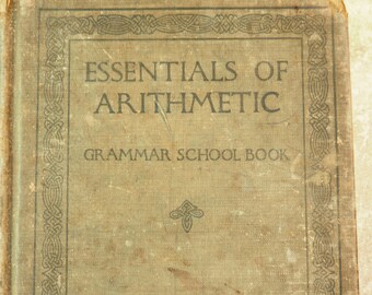 Arithmetic book | Etsy