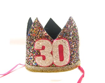 30th birthday crown | Etsy