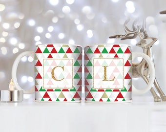 Geometric mug | Etsy