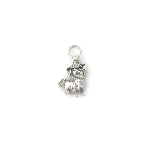 Sterling Silver Papillon Charm Silver Papillon Pendant fr