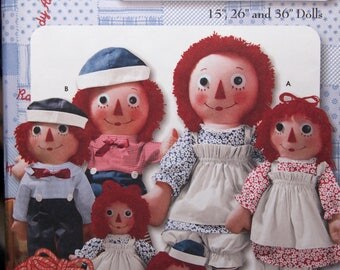 Raggedy ann pattern | Etsy