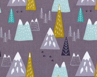 Mountain fabric | Etsy