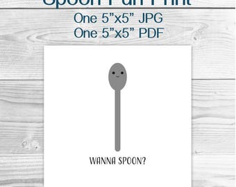 Spoon puns | Etsy