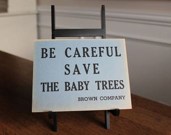 Save the trees | Etsy