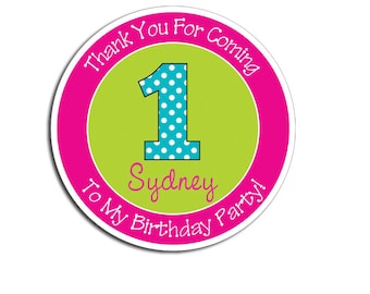 1st birthday sticker | Etsy