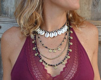 Shell necklace | Etsy