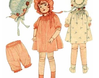 Doll clothes pattern | Etsy