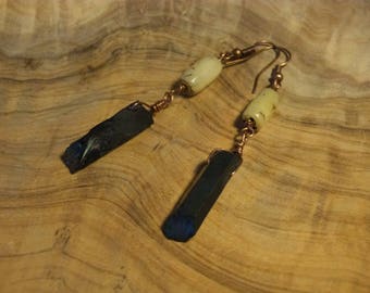 Bone earrings | Etsy