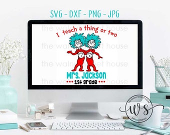 Dr seuss svg | Etsy