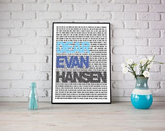 Dear evan hansen | Etsy