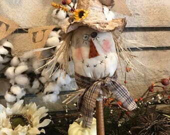 Primitive Scarecrow Pattern Fall Make Do pattern pdf E