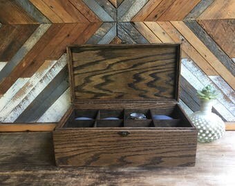 Wood watch box | Etsy