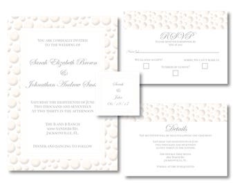Pearl invitations | Etsy