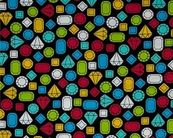 Gemstone fabric | Etsy